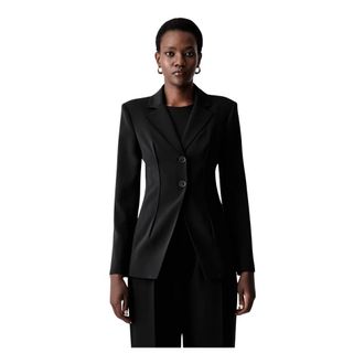 Patrizia Pepe Ein-Knopf-Blazer - - Jackets - Damen - Schwarzk - S