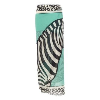MC2 Saint Barth Femme, Maillots de bain, Multicolore, Taille: ONE Size Par&eacute;o Long Thaiti