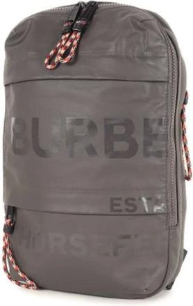 Burberry Sac bandouli&egrave;re vintage doccasion - Homme - Pre-owned - Gris - Taille: ONE Size
