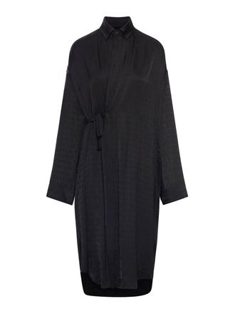 Balenciaga Knielanges Kleid - Schwarz