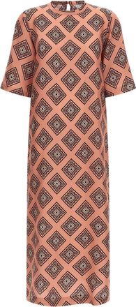 Alberto Biani Femme, Robes, Rose, Taille: 40 FR Long Dress