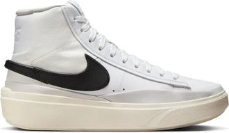 Nike Phantom Mid Sneakers Wei&szlig;/Schwarz - - Sport - Damen - Wei&szlig; - 38 1/2 EU