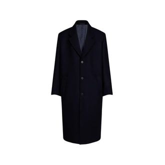 Saison 1865 Manteau long uni en laine