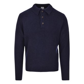 Aspesi Herren, Strickwaren, Blau, MGr&ouml;&szlig;e