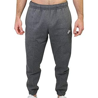 Nike Nike M NSW Club Pant CF BB, Charcoal Heathr/Anthracite/(White), XXL Mens