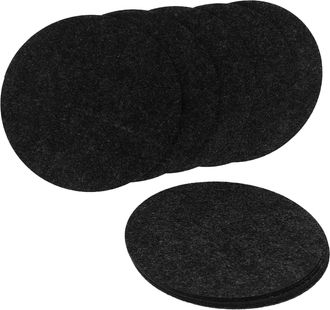 Supvox 12 St&uuml;ck Filz Geschirrtrenner 12,7cm Tellertrennpads Kratzfest f&uuml;r Geschirr und Keramik Vielseitiger Topf und Pfannenschutz f&uuml;r Aufbewahrung und Trans