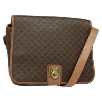 Celine Pre-owned Cuir sacs-celine - Femme - Pre-owned - Brun - Taille: ONE Size