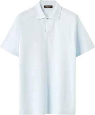 Loro Piana Homme, Tops, Bleu, Taille: XL Pietro Polo