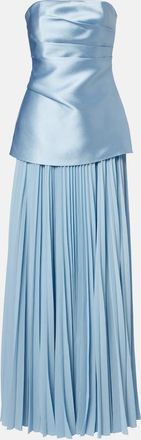 Solace London Bustier-Robe Claudette mit Satin