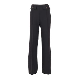 Elisabetta Franchi Damen, Hosen, Schwarzk, 2XLGr&ouml;&szlig;e