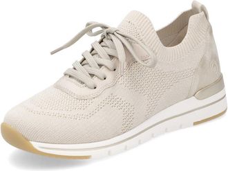 Remonte Damen Low-Top Sneaker R6712, Frauen Halbschuhe,lose Einlage,Plateausohle,straßenschuhe,Strassenschuhe,Sportschuhe,Turnschuhe,beige (60),40 EU