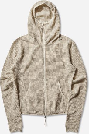 Roa Women s Awi Thermal Zip-Up Baby Hoodie Dirty White