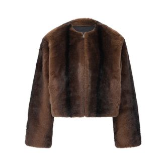 Studio AR Jacke Celeste aus Faux Fur