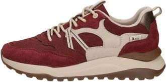 Rieker Femme, Chaussures, Rouge, Taille: 37 EU Baskets Laag