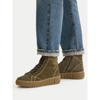 Tamaris Schn&uuml;rschuhe Tamaris 1-25205-45 Khakifarben