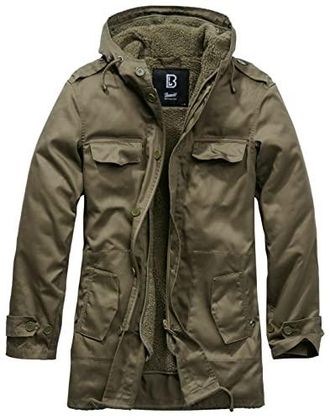 Brandit Parka Forest BW Homme Parka olive 3XL 80% Polyester, 20% Coton