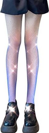 Generic 1 paire de collants en forme de coeur pour femme, r&eacute;sille extensible &agrave; pois transparents, collants haute &eacute;lasticit&eacute; avec petits coeurs, bas antyhose &agrave;