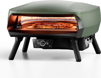 Witt Witt Etna Rotante 16 Control Gas Pizzaofen rotierend 2 Brenner 9,2 kW Matt Gr&uuml;n 100000377