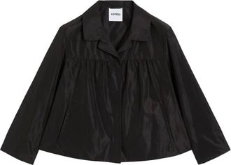 Aspesi Femme, Blouses et Chemises, Noir, Taille: 40 FR Giacca Efemera