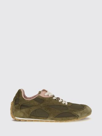 Bottega Veneta Baskets Orbit en cuir su&eacute;d&eacute; et nylon avec semelle crant&eacute;e