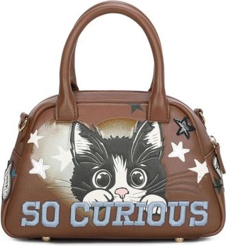 Braccialini Femme, Sacs, Brun, Taille: ONE Size Allround Satchel