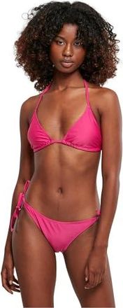 Urban Classics Bikini Triangle Recyclé Haut, Violet Vif, XS Femme