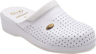 Scholl Damen Clog Evo Schuh für Medizinisches Fachpersonal, Weiß, 46 EU