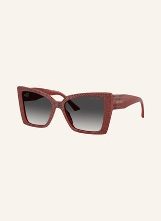 Jimmy Choo London Sonnenbrille jc5001b Mit Schmucksteinen rot