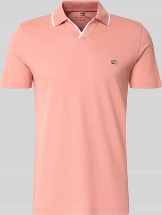 Christian Berg Modern Fit Poloshirt mit Logo-Stitching
