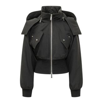 Dsquared2 Wool Mini Puffer - - Jackets - Damen - Schwarzk - M
