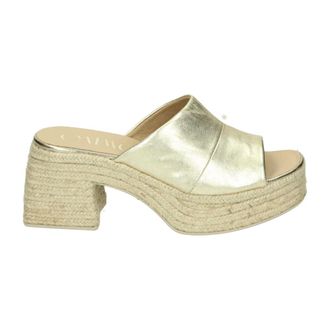 Gaimo Espadrilles Damen, Schuhe, Beige, 38 EUGröße