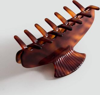 Mango Haarclip braun - Damen - Einheitsgr&ouml;&szlig;e - MANGO