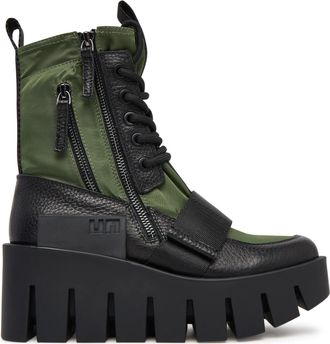 United Nude Schnürschuhe United Nude Grip Combat Lo 10961904165 Khakifarben