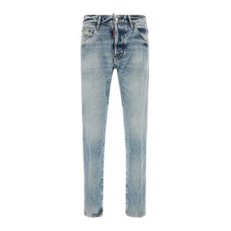 Dsquared2 Homme, Jeans, Bleu, Taille: S Jeans en denim stretch effet vintage