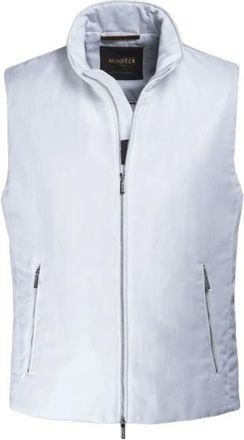 Moorer Homme, Vestes, Blanc, Taille: 3XL Senio Vest Jacket