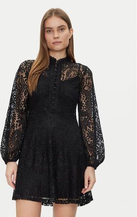 Vila Kleid für den Alltag 14109364 Schwarz Slim Fit