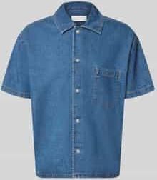 Jack & Jones Modern Fit Jeanshemd mit Brusttasche Modell AUSTIN