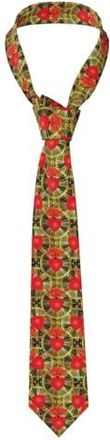 Generic Cravate Rayons Du Sacr&eacute;-Coeur Rouge Or Tendance Vintage Tendance Cravates Confortable Cravate Pour Homme Pour L&Eacute;cole F&ecirc;te Travail
