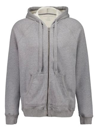 Majestic Filatures hoodie en coton - Gris