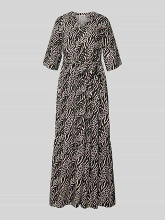 b.young Midikleid aus Viskose mit Tunikakragen Modell JOELLA
