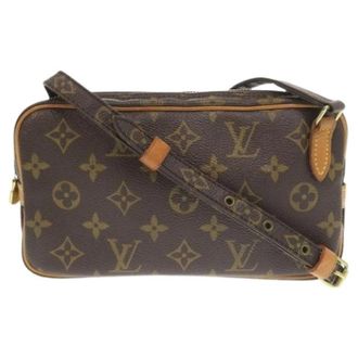 Louis Vuitton Pre-owned Vintage Canvas Cross Body Bag - - Pre-owned - Damen - Braun - ONE SIZE