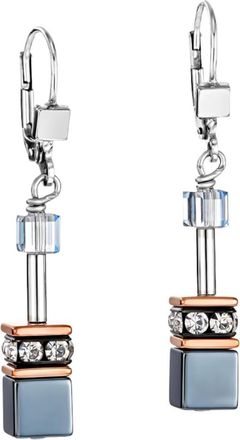 Coeur de Lion Ohrringe - GeoCUBE Ohrringe - Gr. unisize - in Blau - f&uuml;r Damen