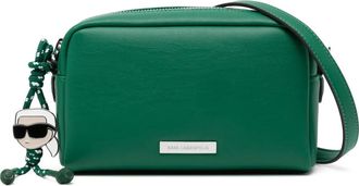 Karl Lagerfeld Ikon Smooth Slim Camera bag - Gr&uuml;n