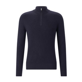 Gran Sasso Rollkragenpullover - - Knitwear - Herren - Blau - L