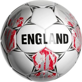 DERBYSTAR England V22 Fußball Weiß Grau Rot 5