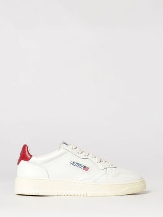 Autry Medalist Low Top Sneakers aus zweifarbigem Leder und Wildleder