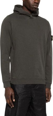 Stone Island Homme, Sweatshirts et sweats &agrave; capuche, Gris, Taille: S SweaT-shirt