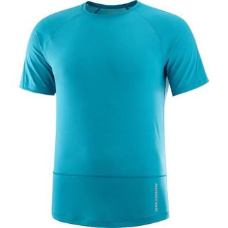 Salomon Herren T-Shirt CROSS RUN SS TEE M Tahitian Tide