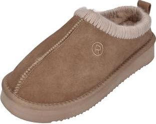 Rohde Chaussons en peau dagneau pour femme - Genova 7081 - Naturel, naturel, 40 EU