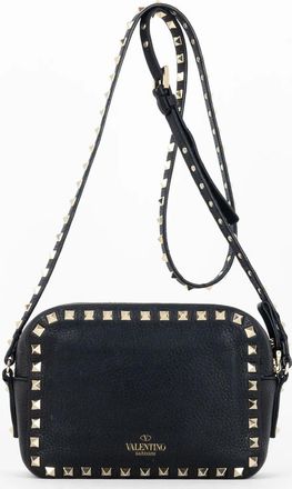Valentino Garavani Crossbody Bags - Rockstud Camera Small - Gr. unisize - in Schwarz - f&uuml;r Damen